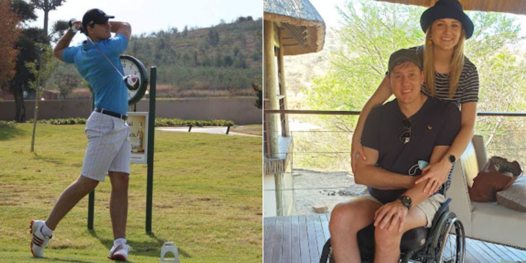 Paraplegic athlete Meiring De Clercq may soon play golf again thanks to ...