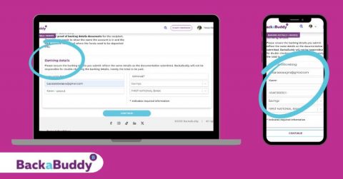 How to Request a Payout on BackaBuddy - Mobile and Desktop View ...